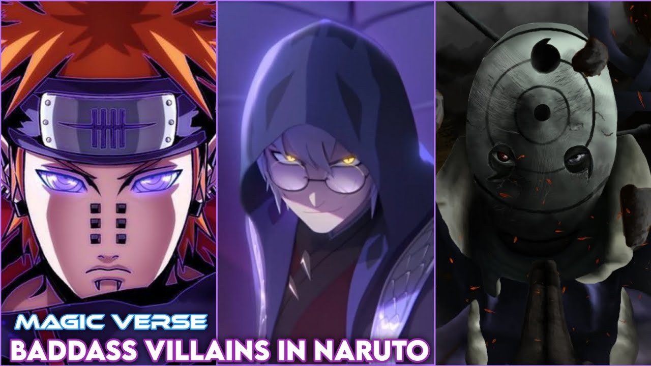 Baddass Villains in Naruto & Naruto Shippuden | Top 10 Villains | Magic ...