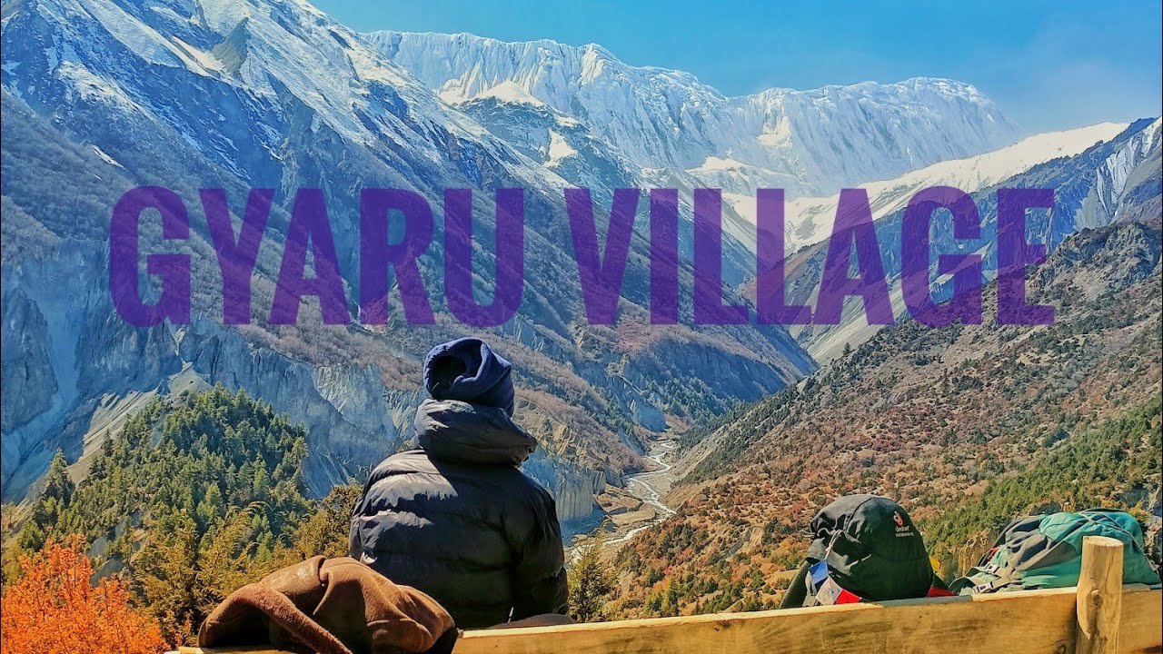 Green Lake , Gyaru the hidden village in Manang. - YouTube