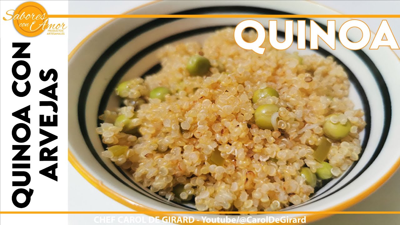 Deliciosa y Nutritiva Quinoa con Arvejas - Superfoods (Súper Alimentos ...