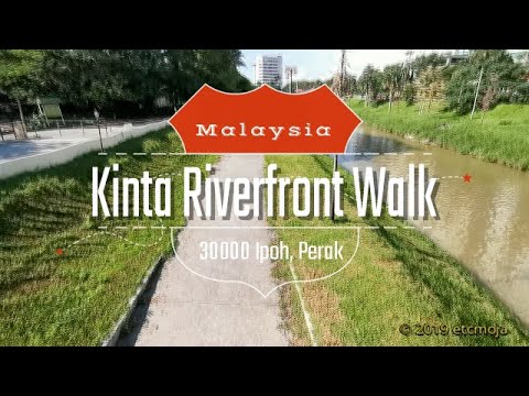 Kinta Riverfront Walk | Ipoh Travel | Ipoh Kinta Riverfront - YouTube