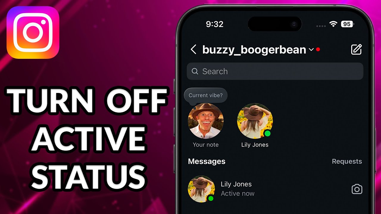 How To Turn Off Active Status On Instagram - YouTube