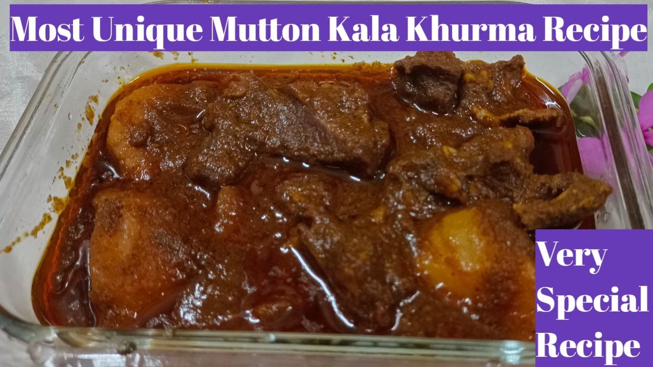 Unique Kala Mutton Khurma Recipe First Time On YouTube channel By ...