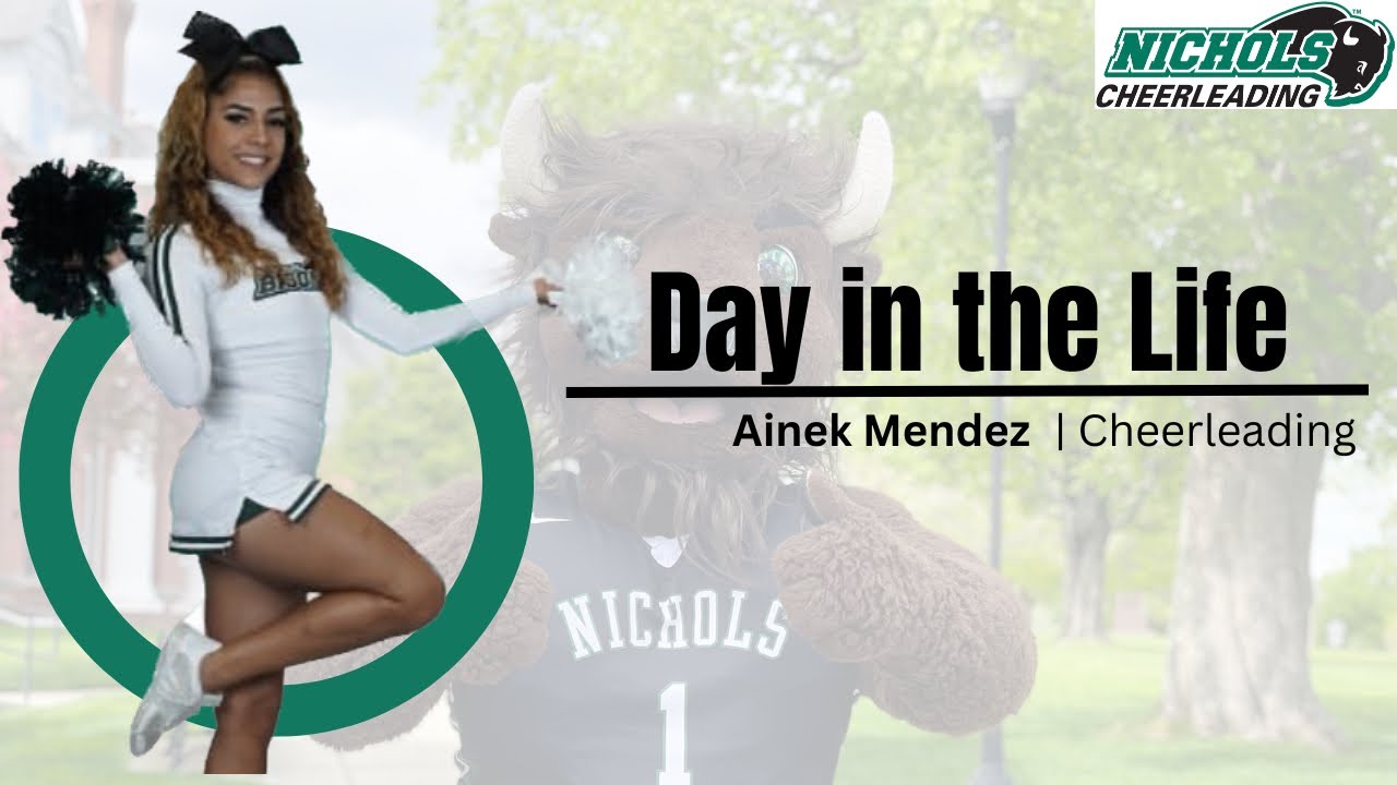 Nichols College Cheer- Day in the Life with Ainek Mendez - YouTube