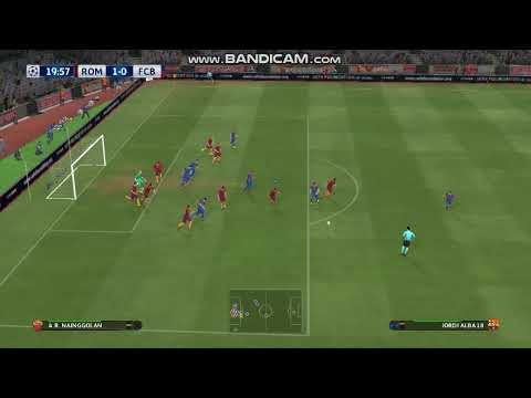 PES2017 ŞAMPİYONLAR LİGİ YARI FİNAL ROMA VS BARCELONA