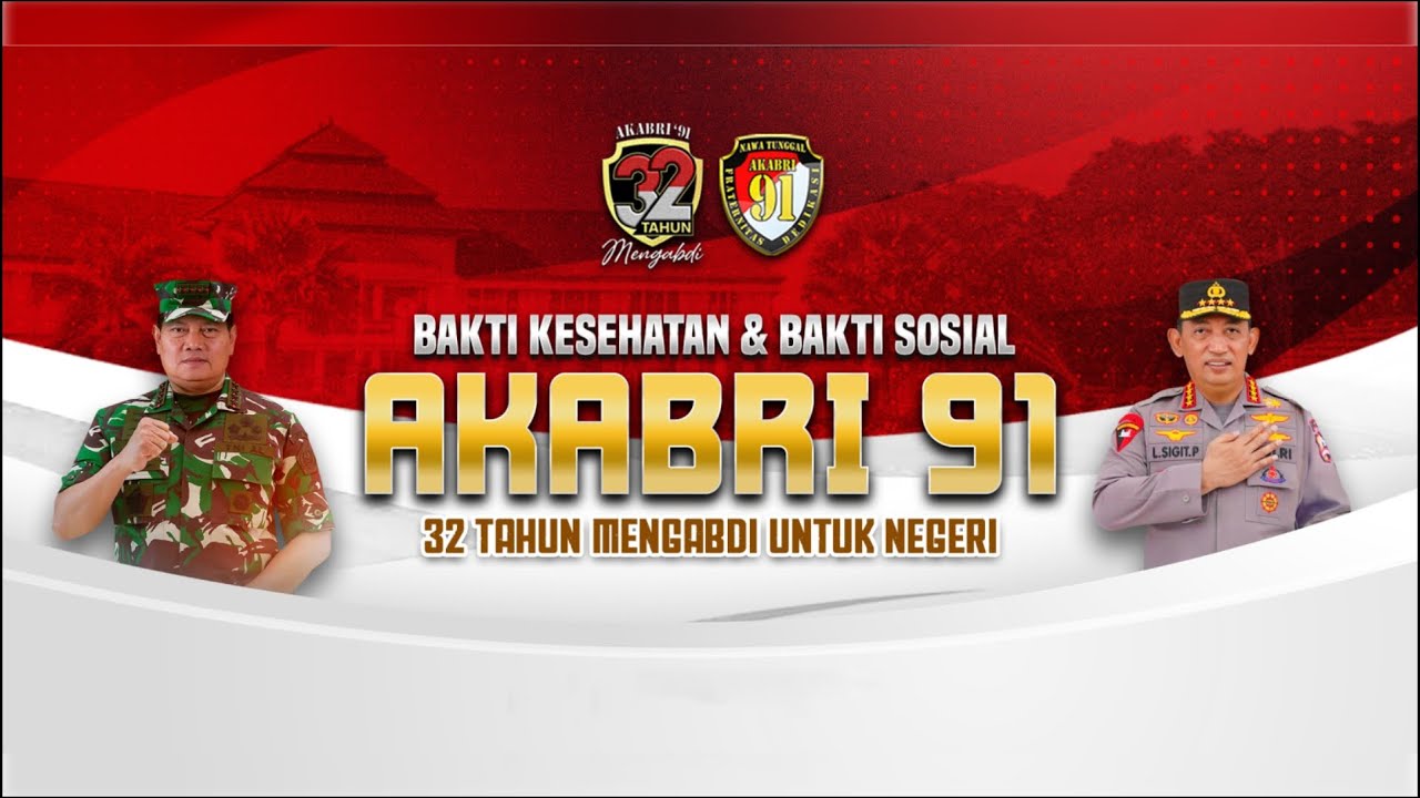 BAKTI KESEHATAN & SOSIAL AKABRI '91 | 32 Tahun Mengabdi Untuk Negeri ...