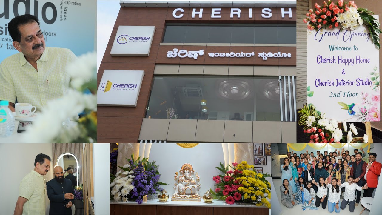 "Cherish Happy Home & Cherish Interior Grand Opening Ceremony Glimpse! 🎉 | Unveiling a New ...