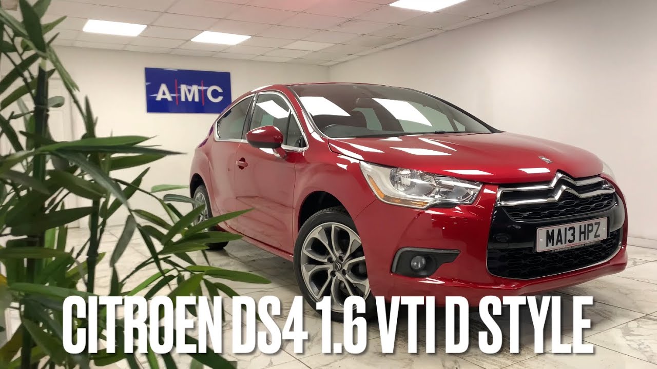 Citroen DS4 1.6 VTI D Style Walkthrough - YouTube