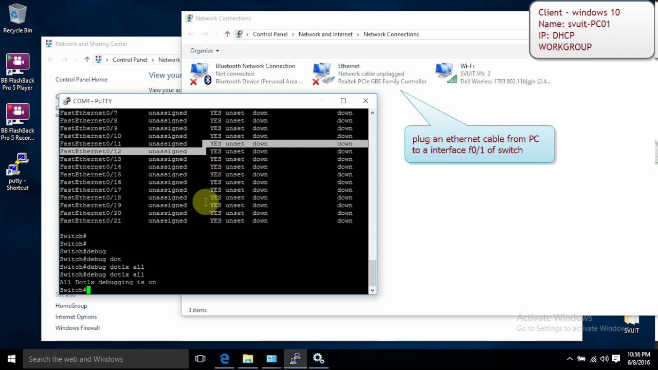 Port based authen with NPS window 2012 - part 2 - YouTube