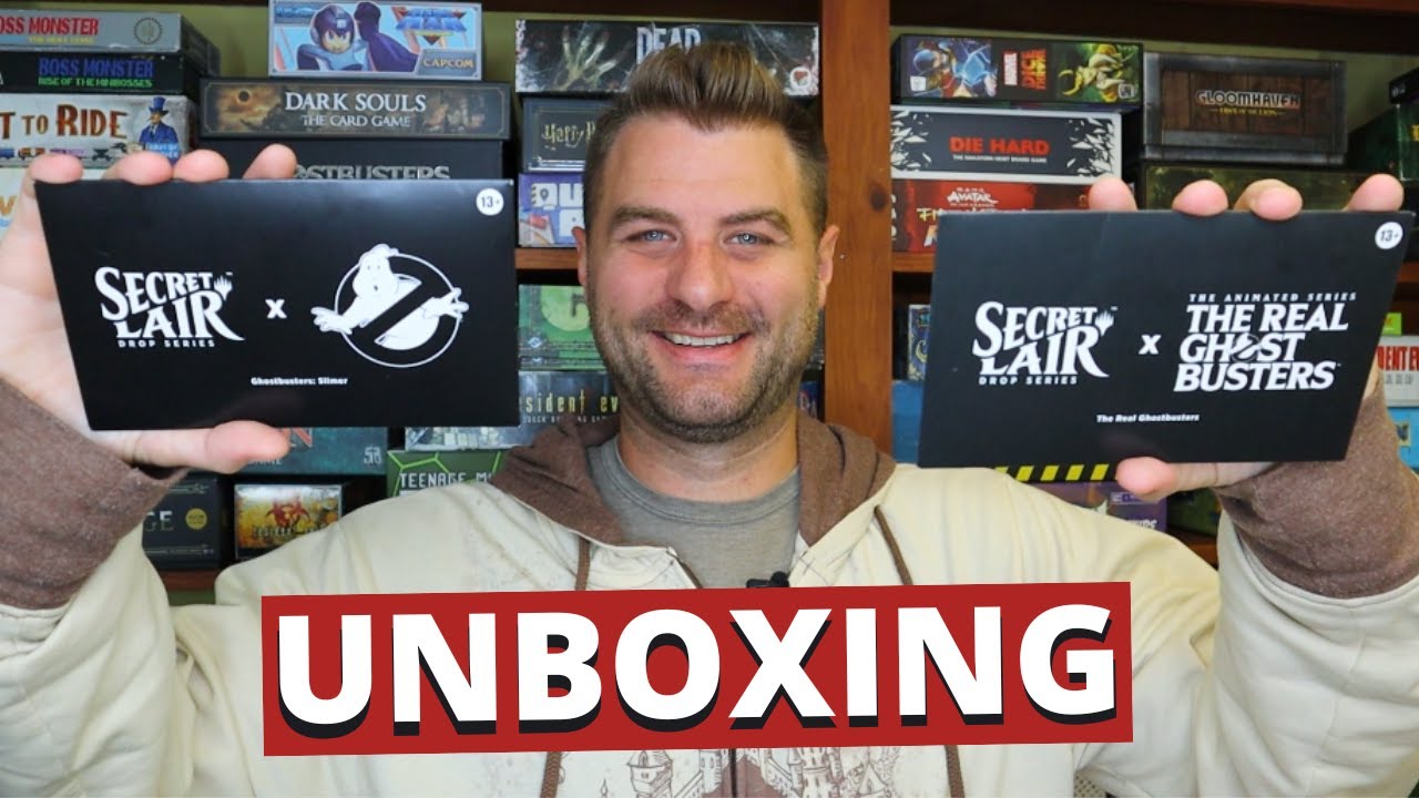 Ghostbusters Magic The Gathering Secret Lair Opening - MTG Meets ...