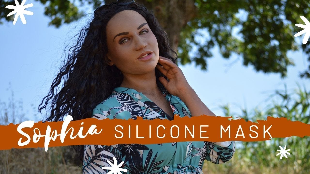 Sophia silicone mask - Bronze skin tone - Crea Fx - YouTube