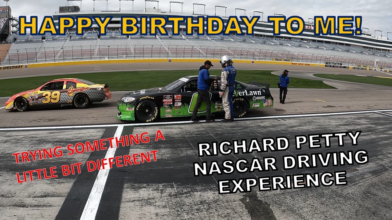 NASCAR DRIVING EXPERIENCE FOR MY BIRTHDAY! - YouTube