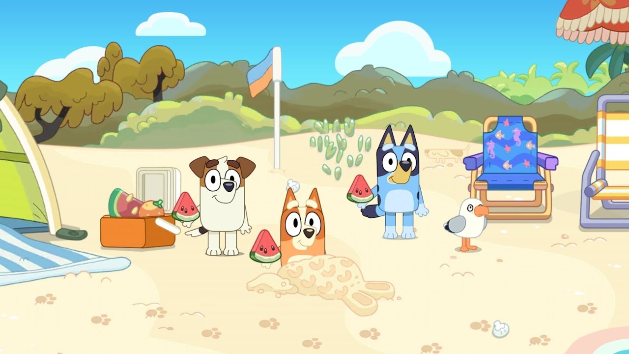 Bluey: Jack's Watermelon Party - YouTube