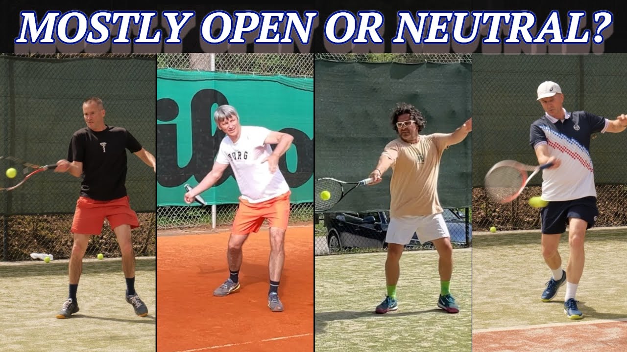 Open vs. Neutral Stance Forehand: What Skilled Players Really Use - YouTube