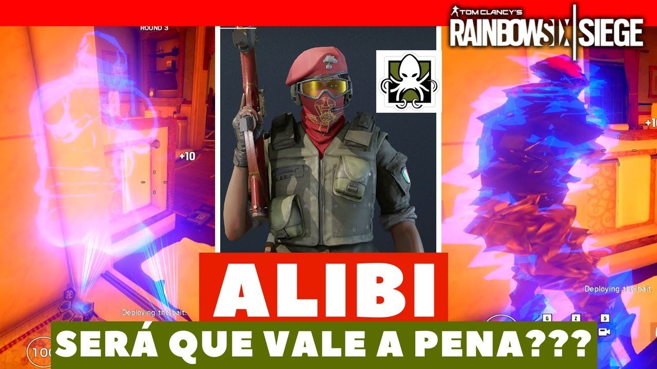 ALIBI É A NOVA ELA - PRIMEIRAS IMPRESSÕES || RAINBOW SIX SIEGE - YouTube