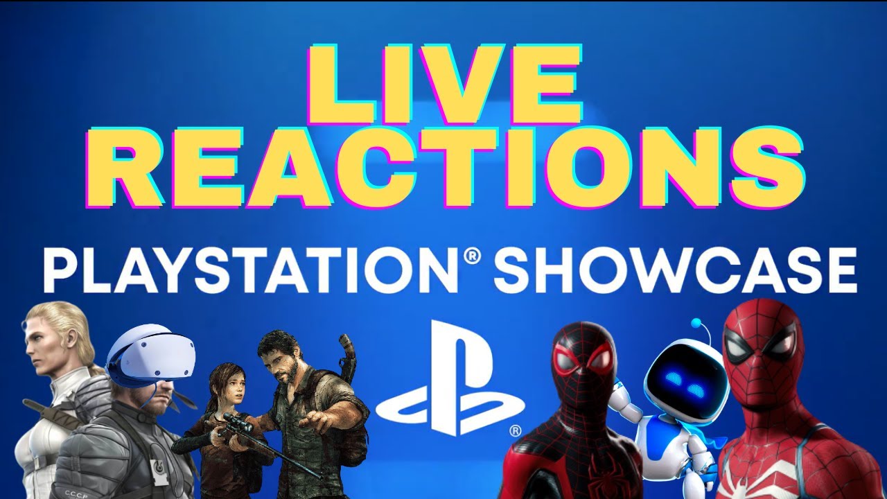 Playstation Showcase 2023 LIVE REACTIONS - YouTube