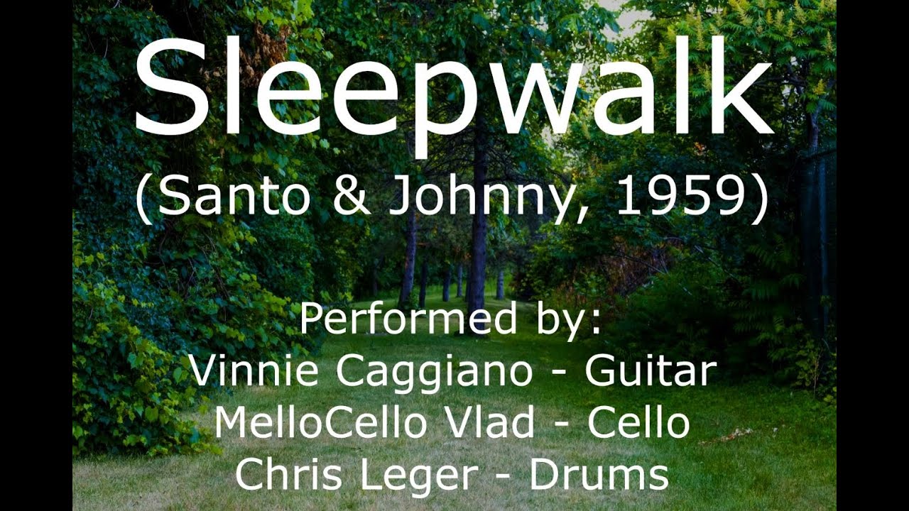 Sleepwalk (1959) - Cello, Guitar and Drums - YouTube