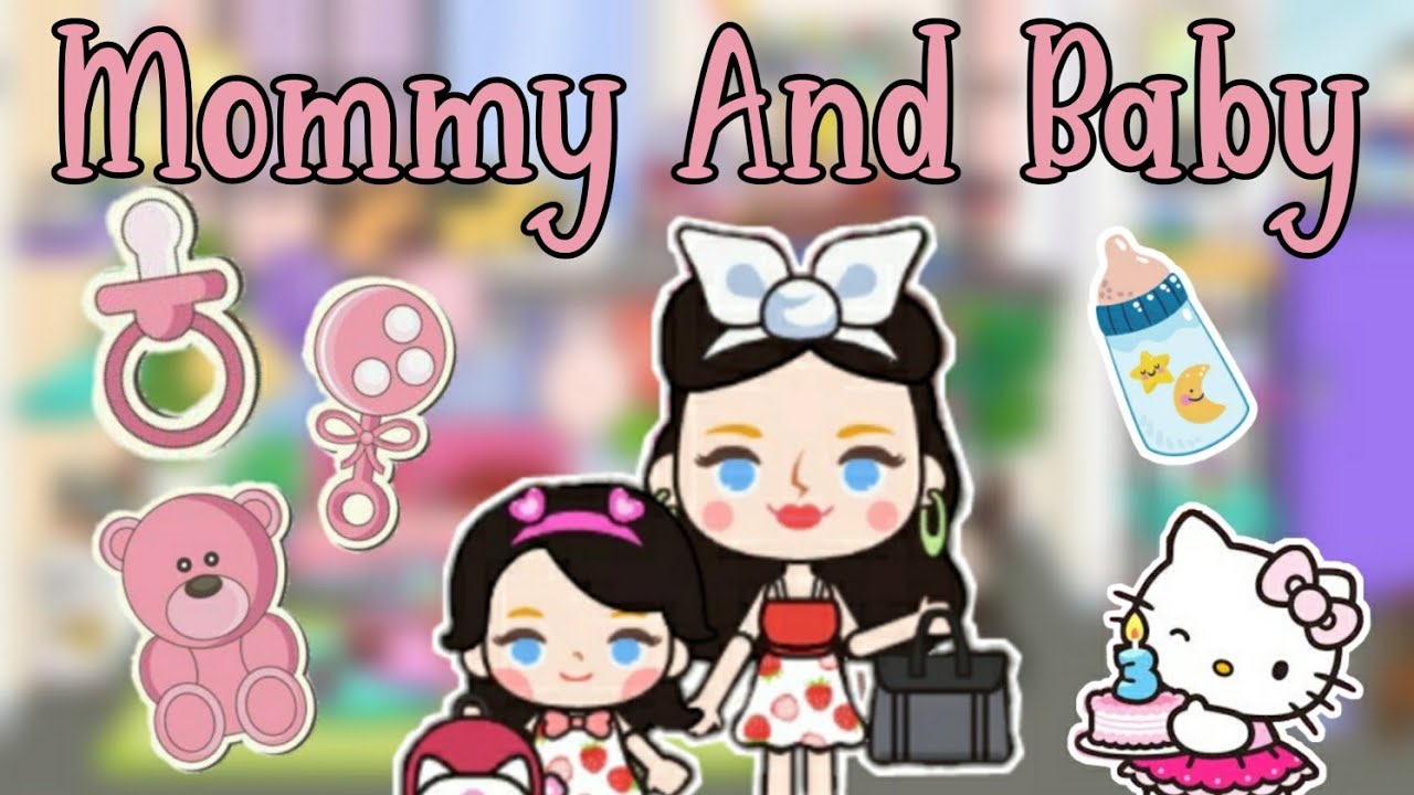 |Mommy And Baby Routine +Baby Happy birthday 👩‍👧👩🏻‍🍼🍼🎈🎁🎊🍰🎂|Miga World ...