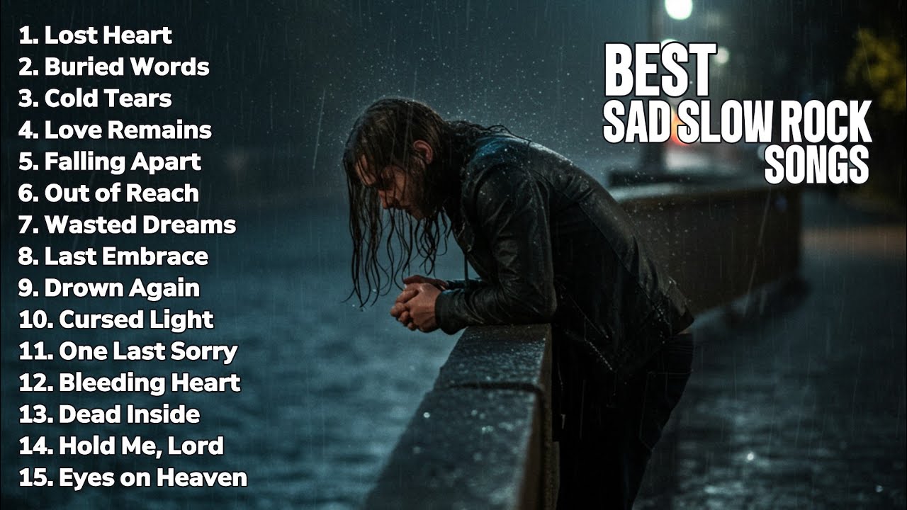 LOST HEART...... PLAYLIST | BEST SAD SLOW ROCK SONGS 2025 | ROCK BALLAD ...