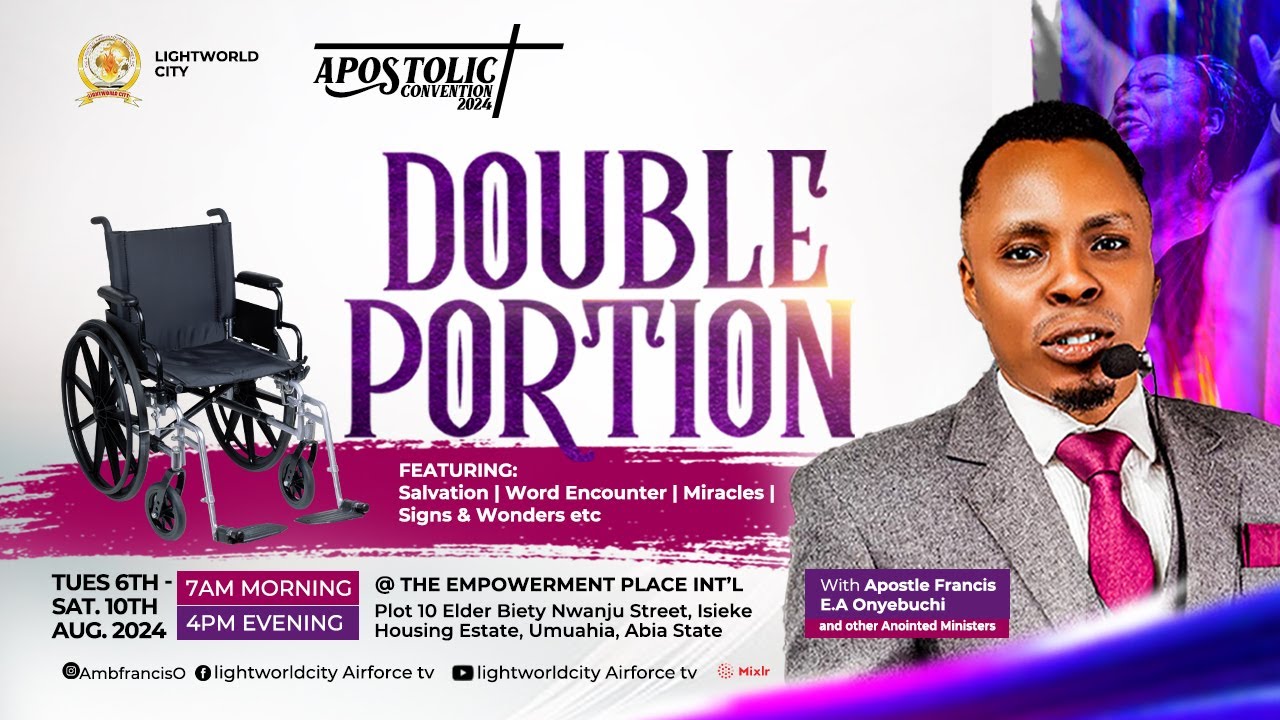 APOSTOLIC CONVENTION 2024 (DAY 4 EVENING SERVICE) - YouTube