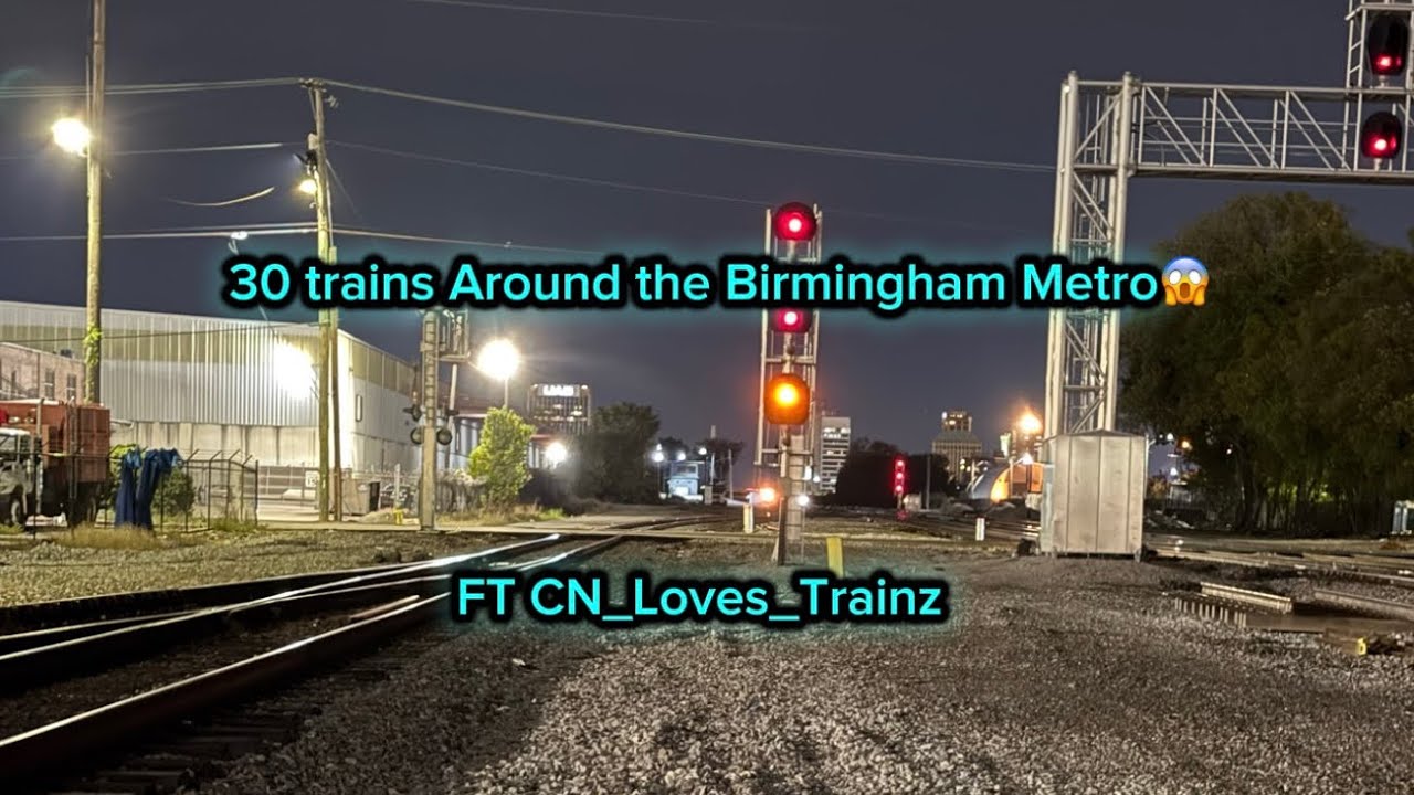 BJ’s Classic Weekend Railfanning On The AGS South All Around Birmingham ...