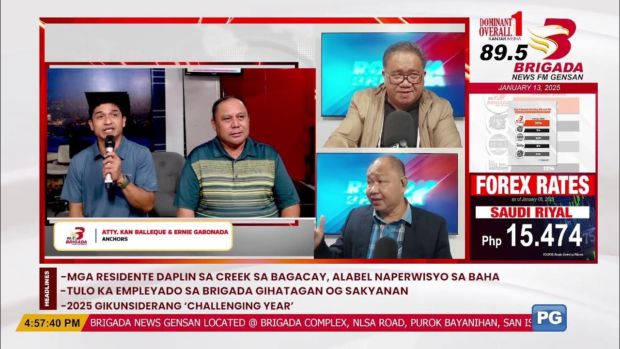 RONDA BRIGADA | JANUARY 13, 2025 | KAUBAN SI BRIGADA ATTY. KAN BALLEQUE UG BRIGADA ERNIE ...