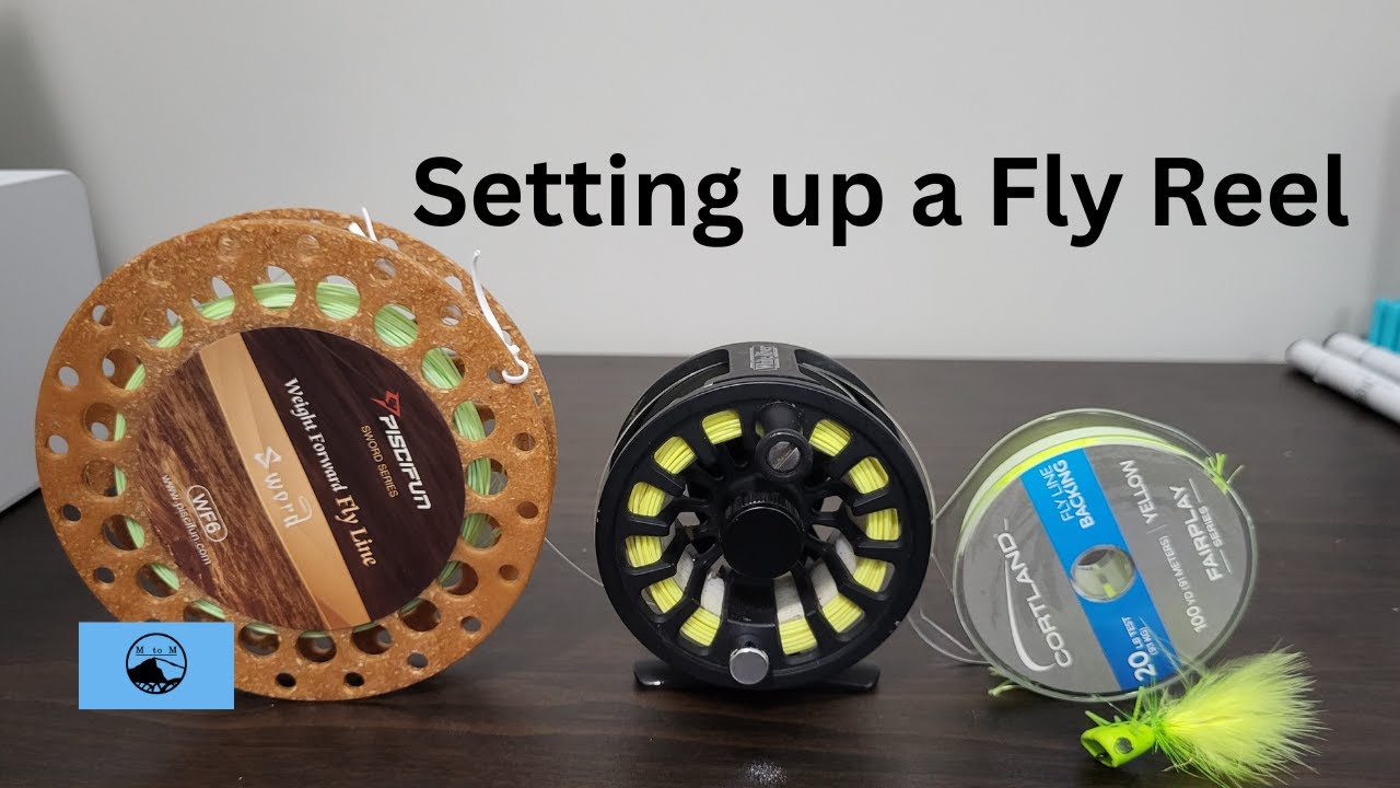 How to Set Up a Fly Reel - YouTube