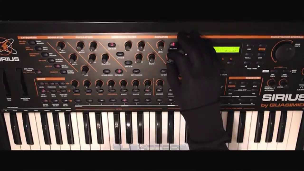 Quasimidi Sirius By Elektragen - YouTube