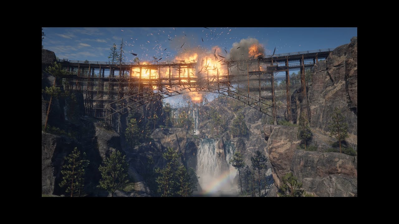 Red Dead Redemption 2 Story Mission "The Bridge To Nowhere" - YouTube
