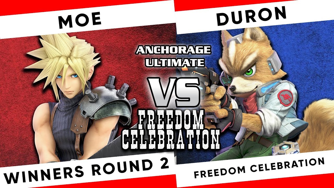 Anchorage Freedom Celebration: Moe (Cloud) vs Duron (Fox) - SSBU ...