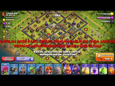 3 HAL YANG HARUS DIPERHATIKA SAAT PUSH TROPI DI COC - YouTube