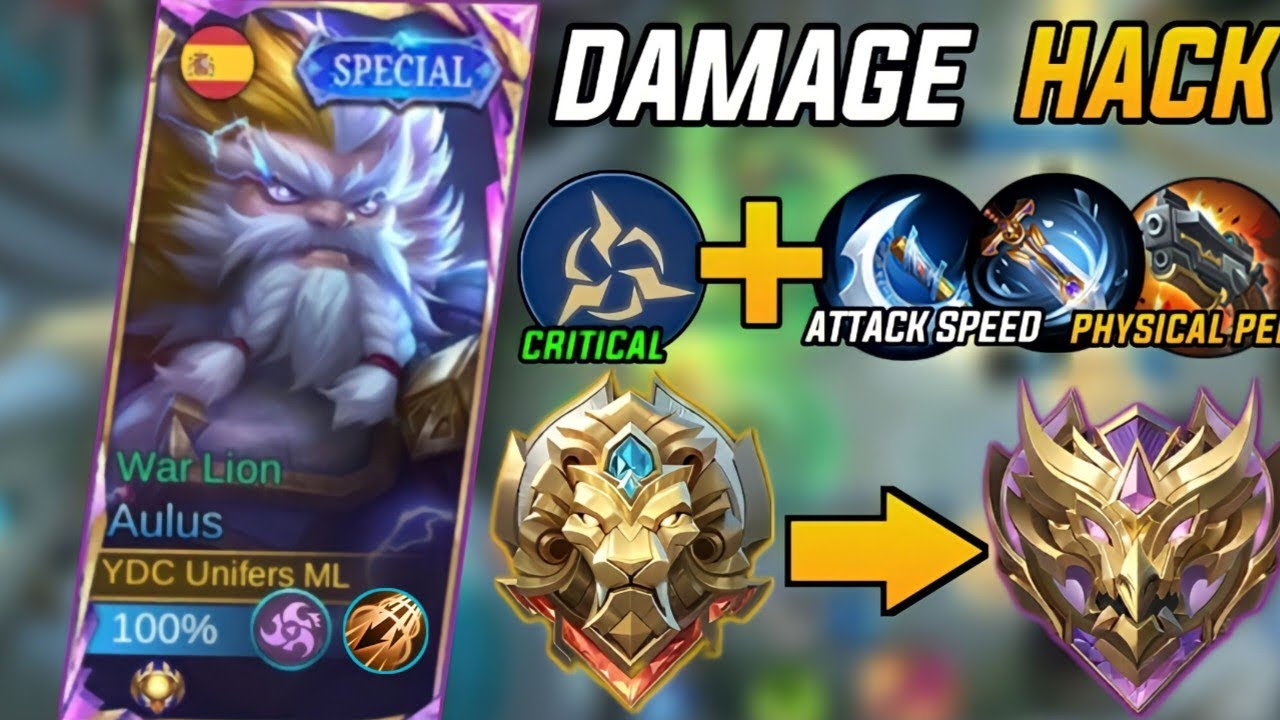 AULUS EXP LANE BEST BUILD AND EMBLEM | TOP 1 GLOBAL AULUS - MOBILE ...