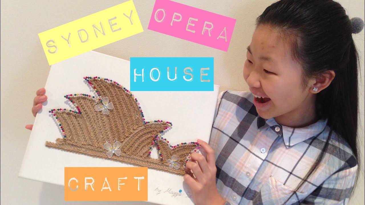 GIGANTIC Sydney Opera House Craft 悉尼歌剧院自制手工艺品创意无限 - YouTube