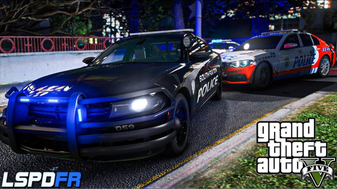 GTA Mzansi - Dodge Charger Gang Unit Patrol l Playing As A Cop | LSPDFR ...