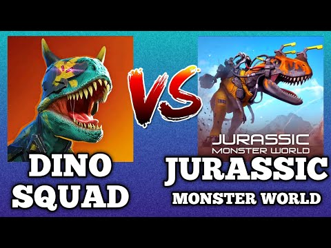 Dino Squad Vs Jurassic Monster World | Dinosaur | Gameplay FHD