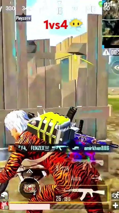 1 Vs 4 F4 Fenzex Gameplay Watching Please 🥺 Lovepubg F4fenazex Youtube