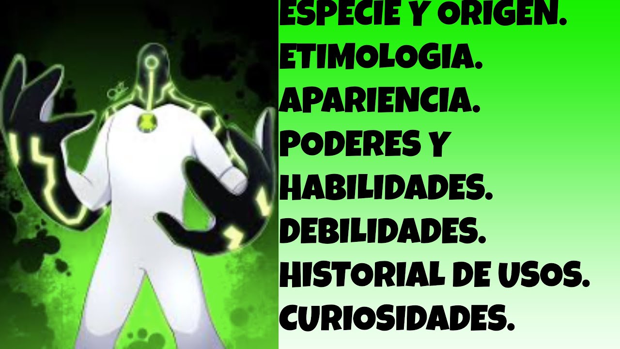 Todo lo que debes saber sobre Ultra t de Ben 10(Enciclopedia Alienigena ...