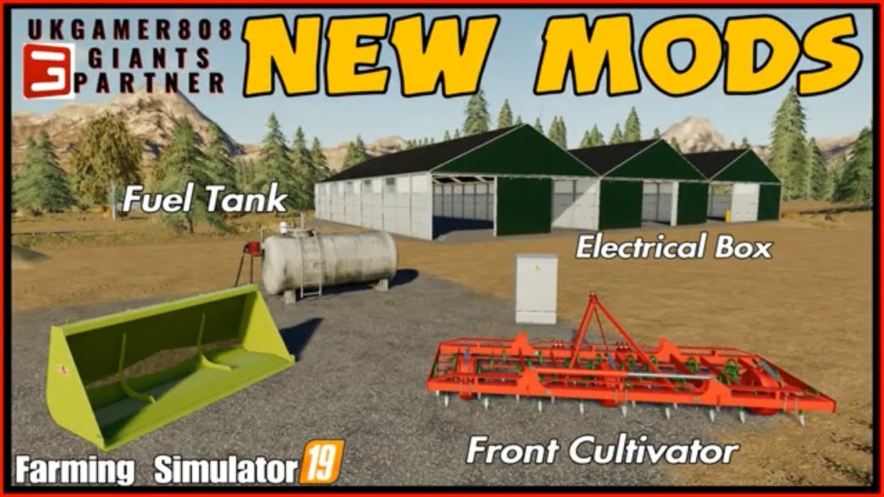 New Mods fs19 Mod hub update 6new mods fs19 mod review #fs19modsreview ...