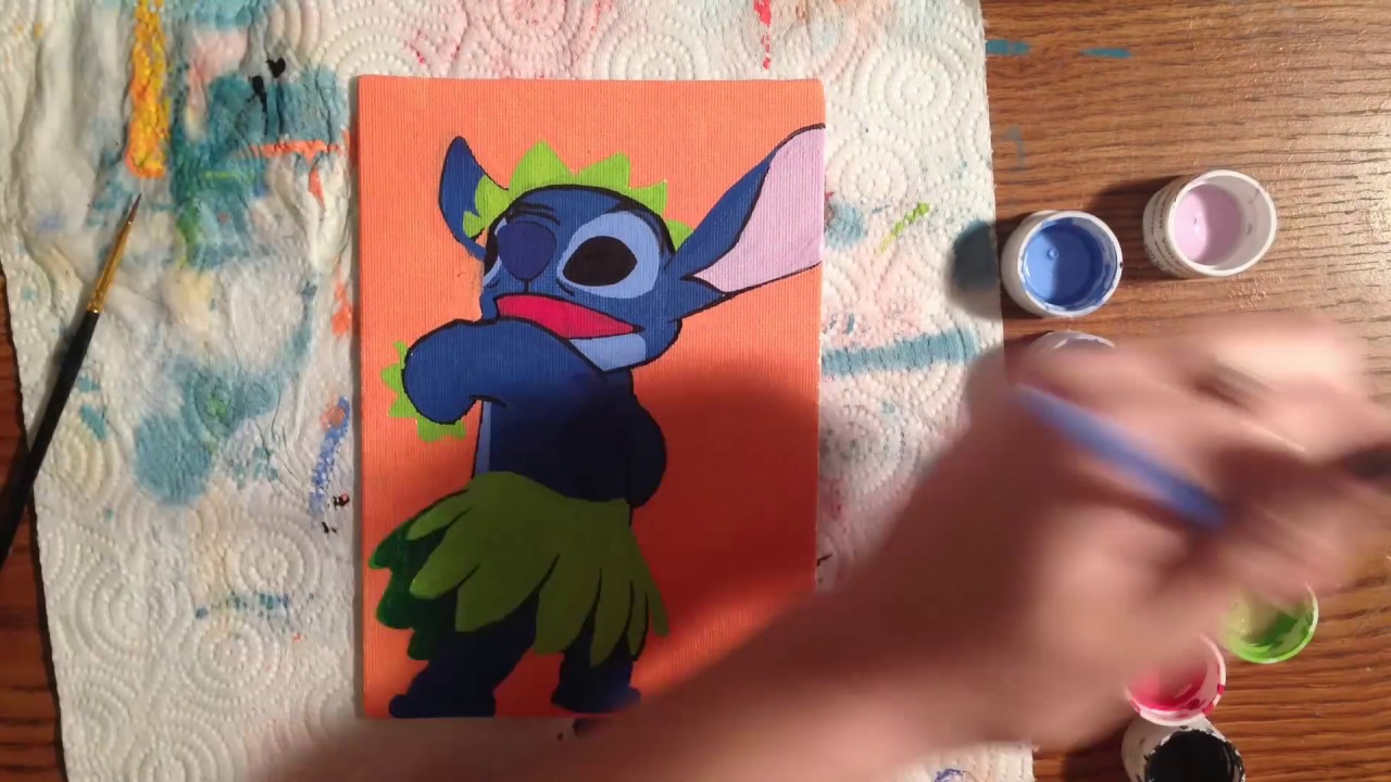 Speed Painting: Stitch - YouTube