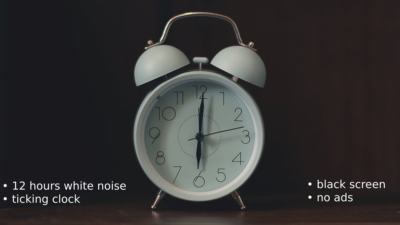 12 hours ticking clock sound fast - YouTube