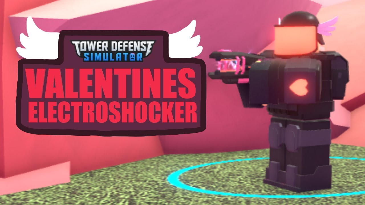 Valentines Electroshocker Skin Showcase | Tower Defense Simulator TDS ...