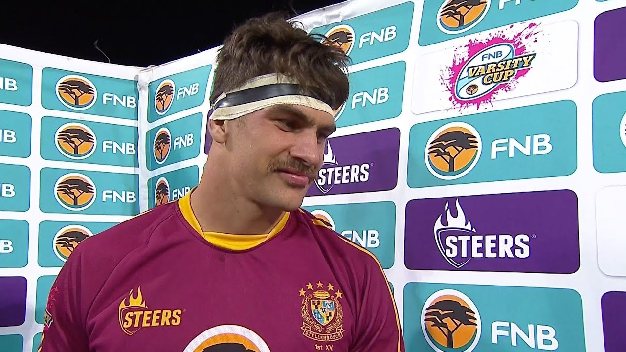 FNB Varsity Shield | Maties v UCT | Post-match interview with Ben-Jason ...
