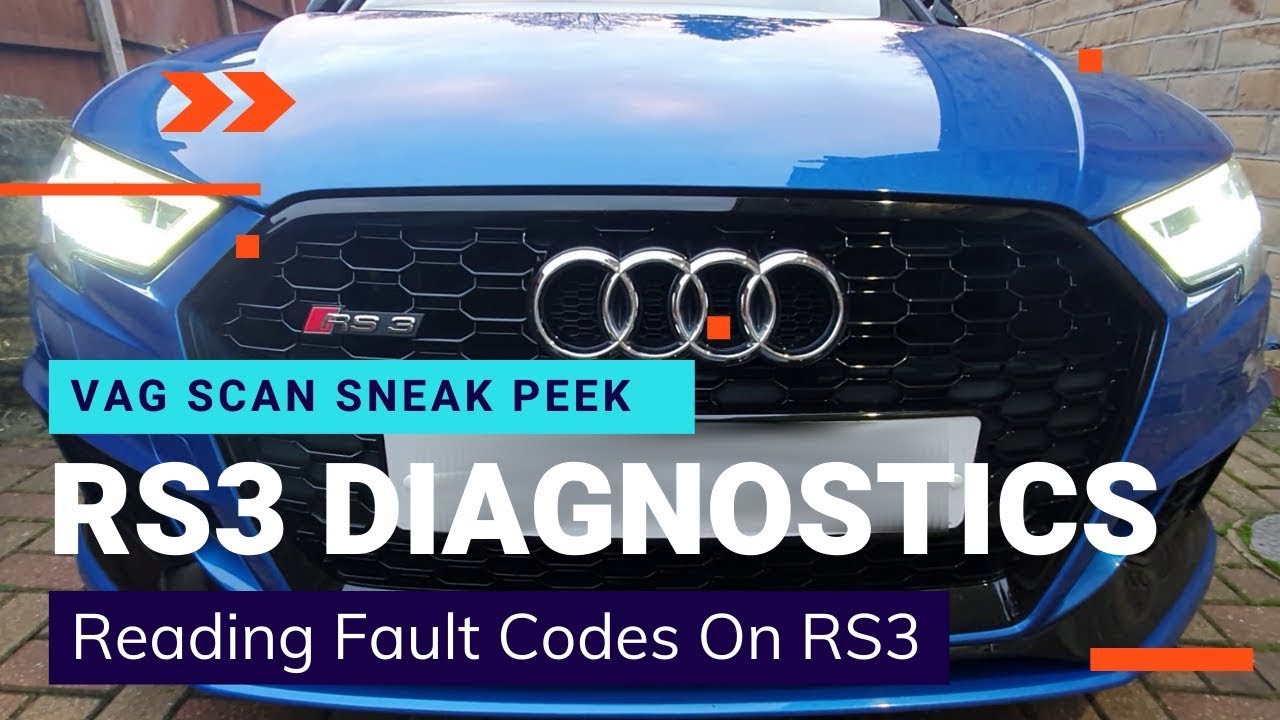 VDubDiag - Audi RS3 Fault Codes Using Mobile Phone Bluetooth OBD2 Car ...