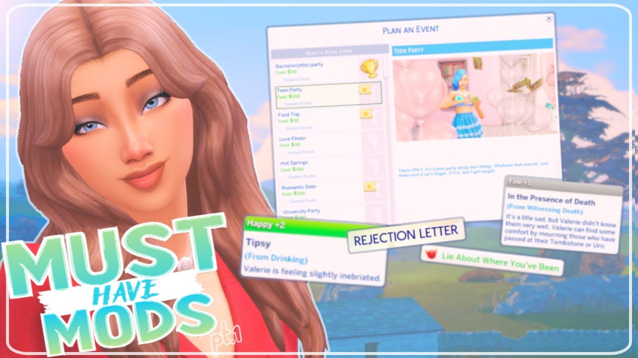 MUST HAVE MODS + LINKS || Sims 4 Gameplay Mods pt.1 - YouTube