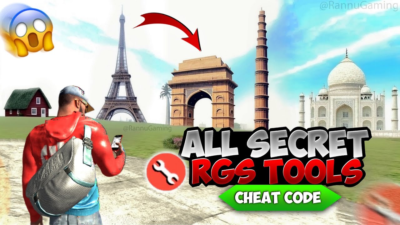 BUILD OWN CITY 😱 + ALL SECRET RGS TOOL CHEAT CODES IN INDIAN BIKE ...