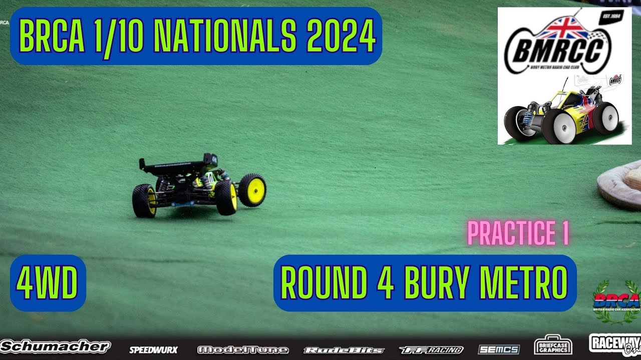 BRCA National 4WD R4 Bury Metro RCC Heat 5 Practice 1 - YouTube