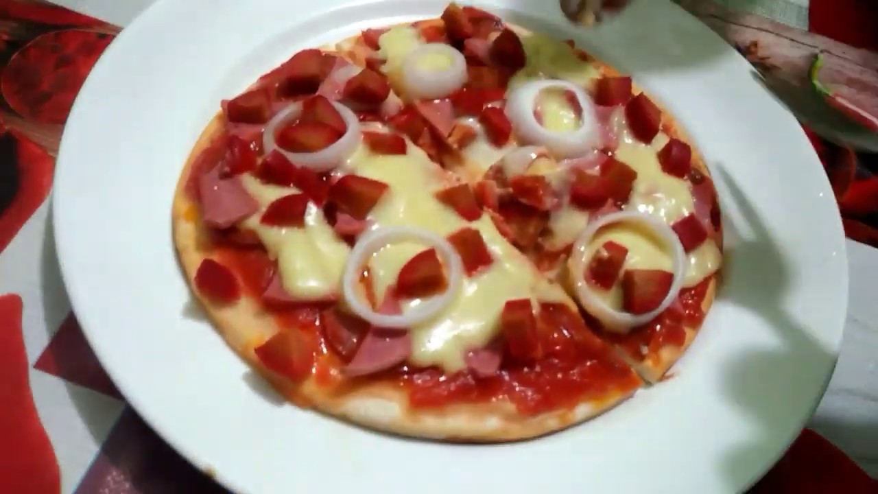ALL MEAT FULLY LOADED PIZZA - [ FoodVlog ] - YouTube