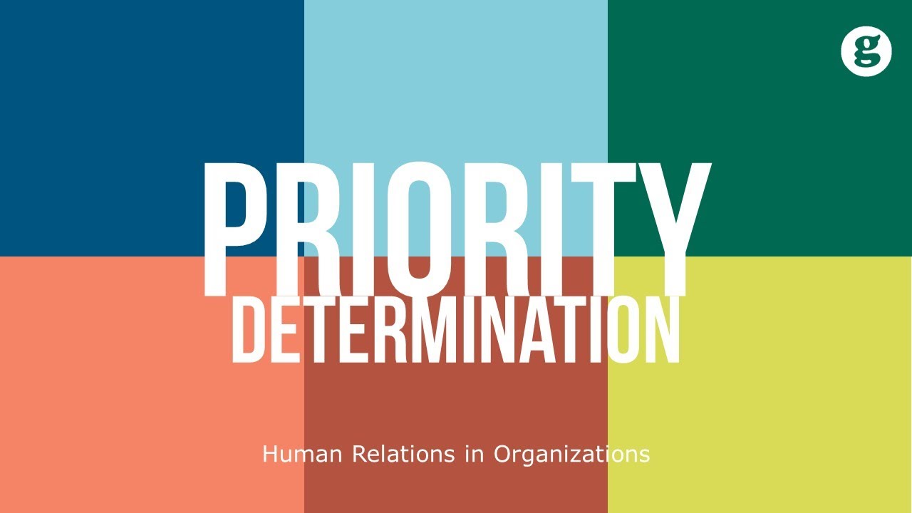 Priority Determination - YouTube