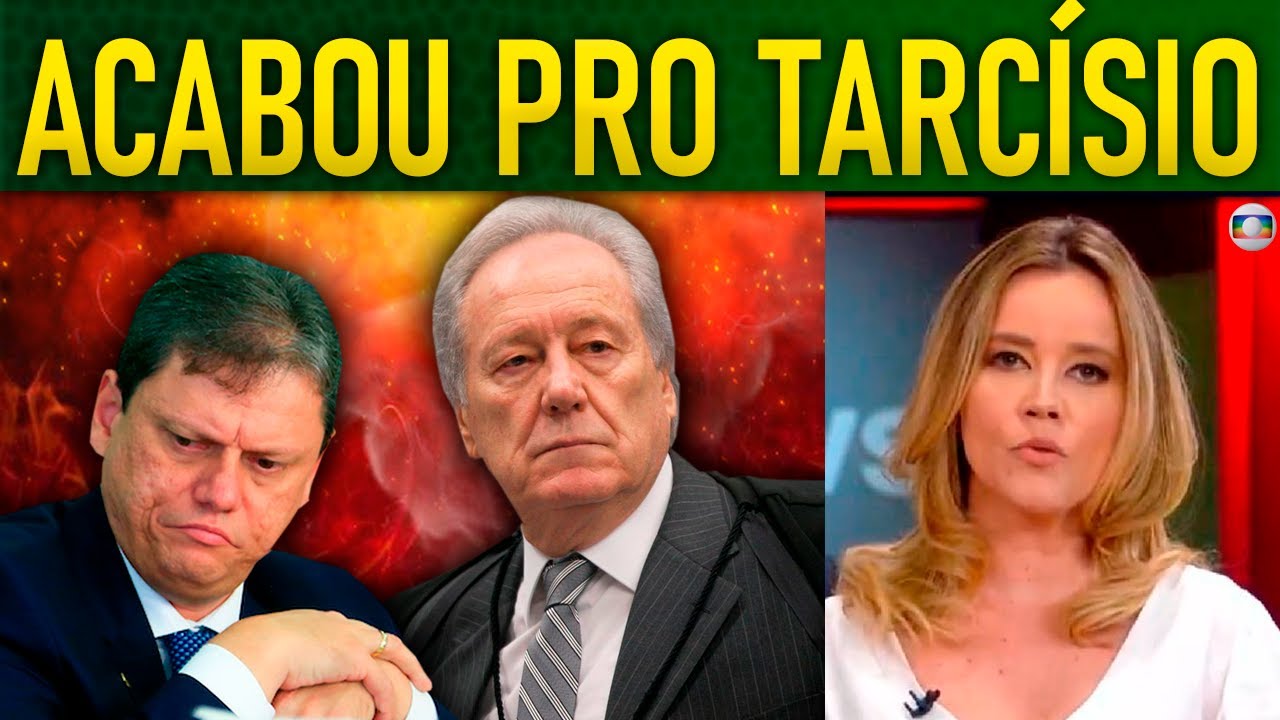B0MBA DO LEWANDOWSKI apavora Tarcísio!! PF vai pra cima!! Globo DET0NOU ...