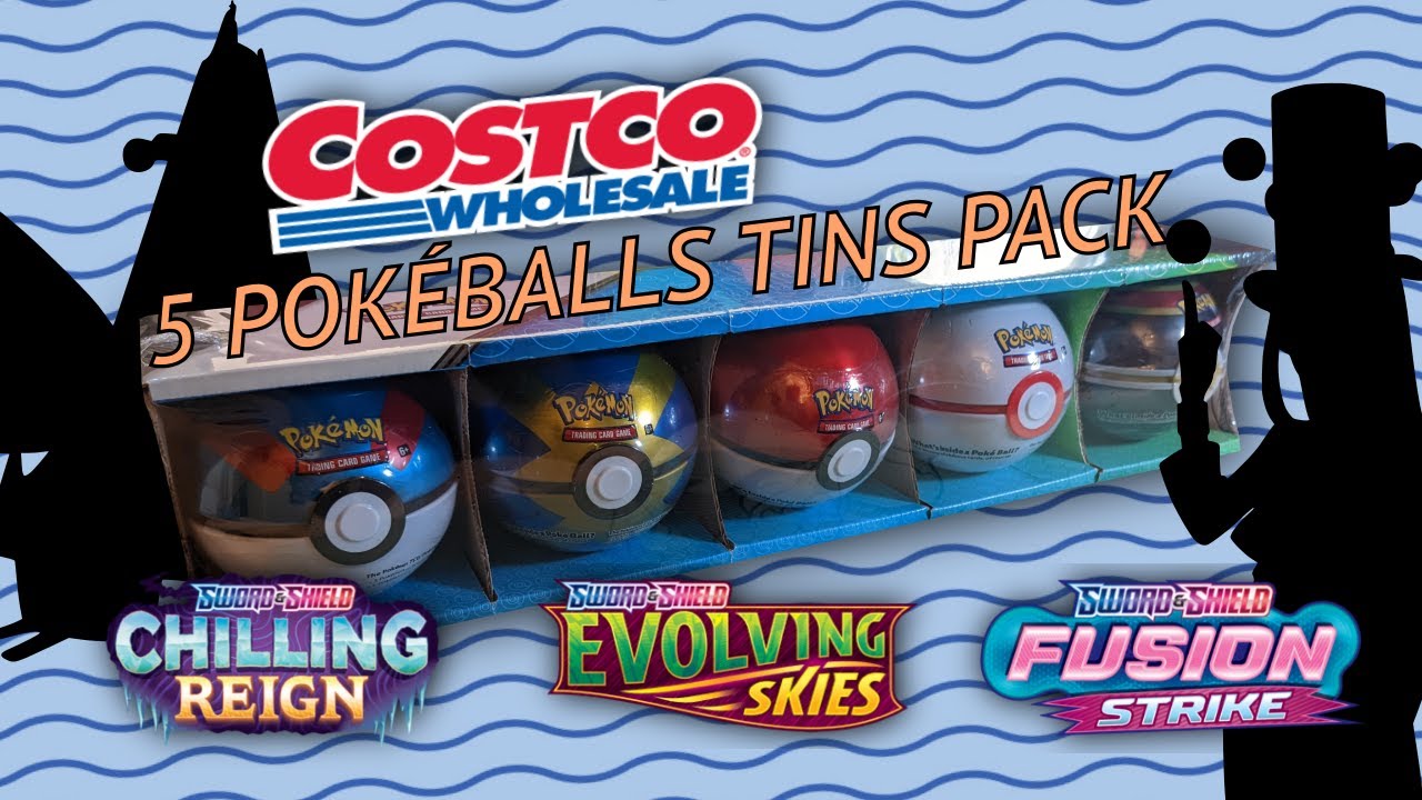 Opening a Pokémon COSTCO 5 Poké Ball Pack - YouTube