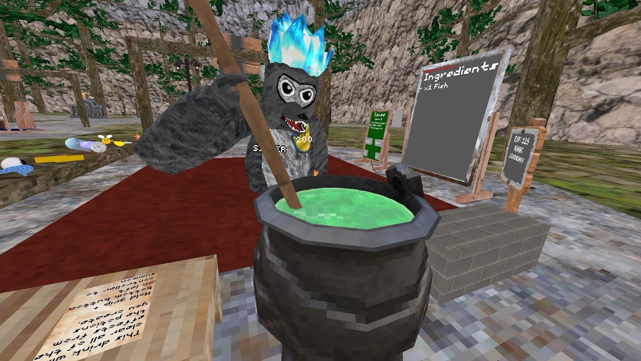 I became a wizard in Gorilla Tag - YouTube